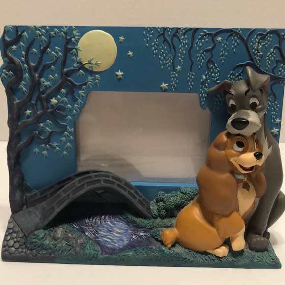 Disney | Accents | Lady The Tramp 3d Posture Frame | Poshmark